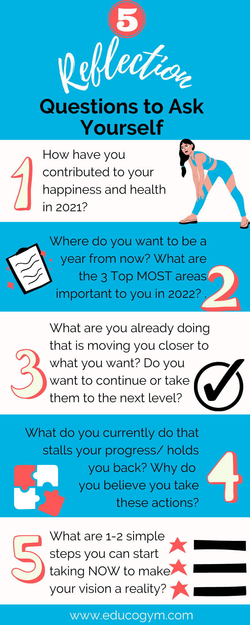 5 Reflection Questions to Ask For Next Level Goal Setting